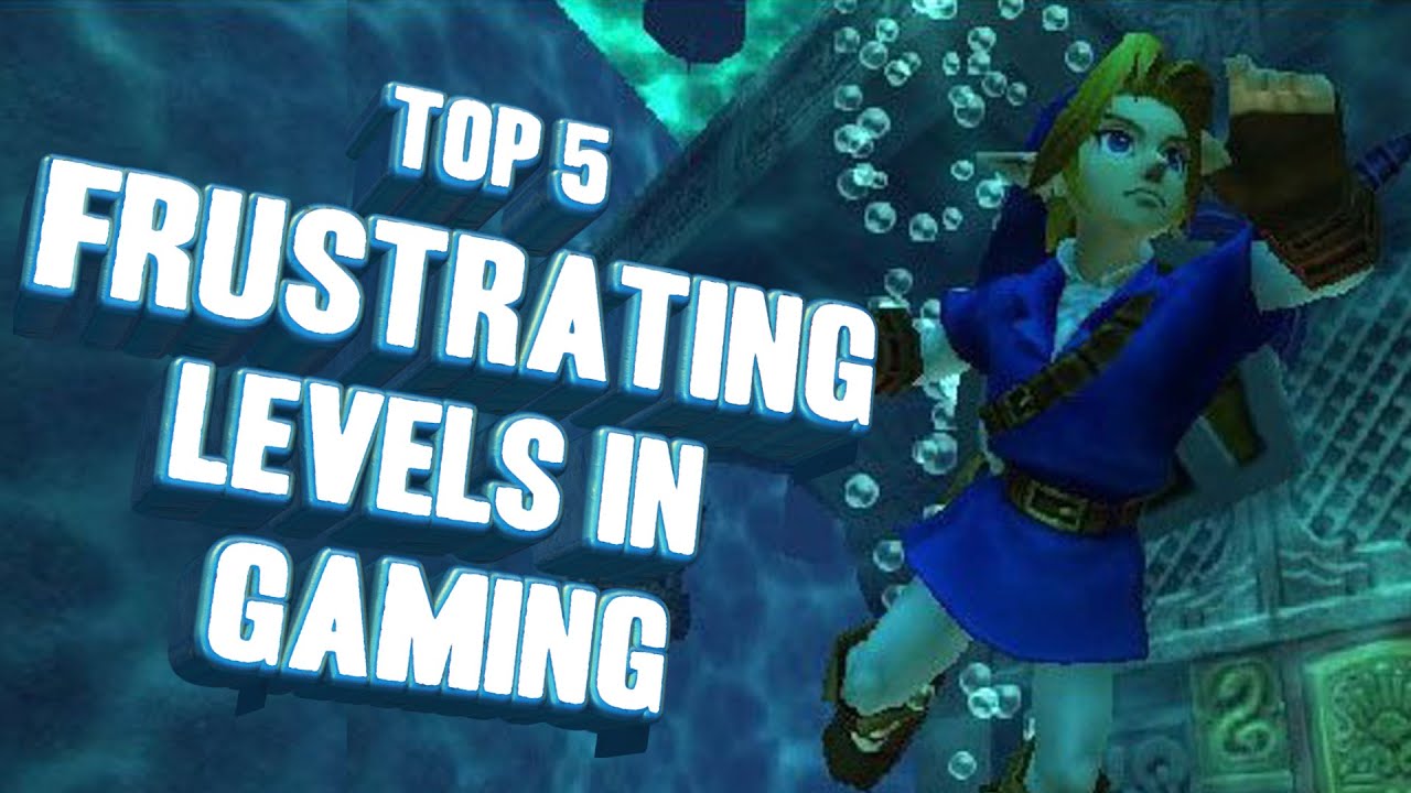 Top 5 - Frustrating levels in gaming - YouTube