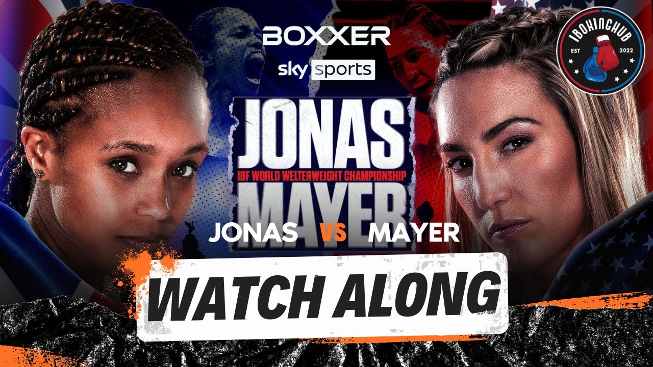 🔴 NATASHA JONAS vs MIKAELA MAYER Live Stream Watch Along - JONAS vs ...