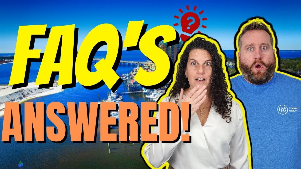 Moving to Destin Florida - Top 5 Frequently Asked Questions - YouTube