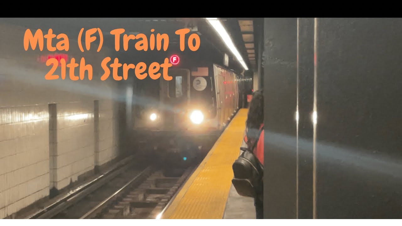 Mta (F) Train to 21th Street Queensbridge from 57th Street - YouTube