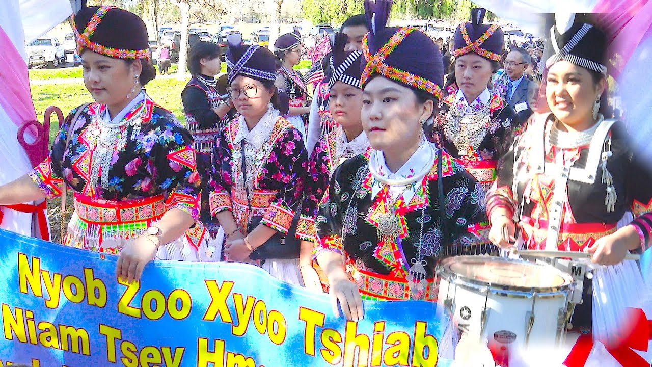 LONG BEACH HMONG NEW YEAR FESTIVAL OPENING PARADE 2023 - YouTube