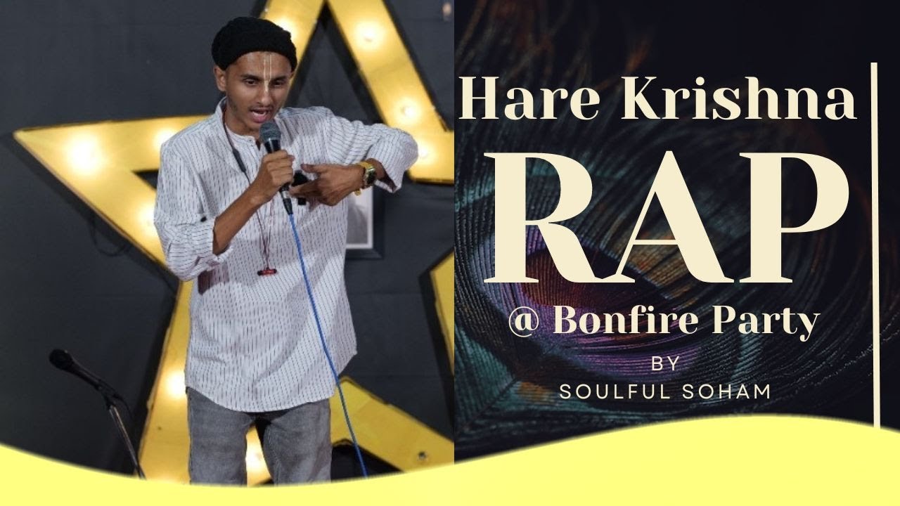 Hare Krishna Rap | By Soulful Soham Rap Dedicated to Lord Krishna ...