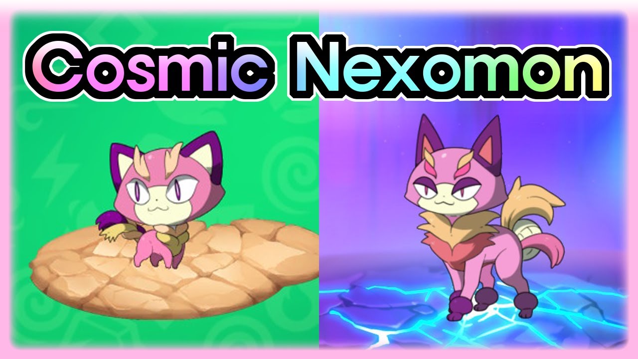 Cosmic(Shiny) Nexomon - Mearn and Felarnia - YouTube