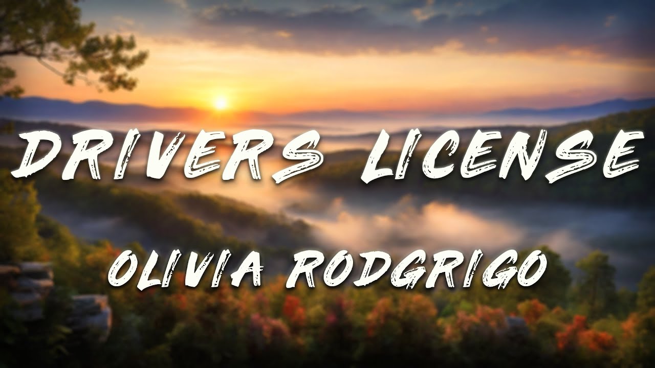 Olivia Rodrigo - drivers license (Clean - Lyrics) - YouTube