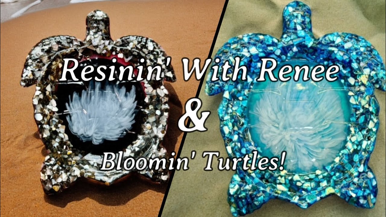 #533 Making Resin Bloom Abalone Shell Turtles! - YouTube