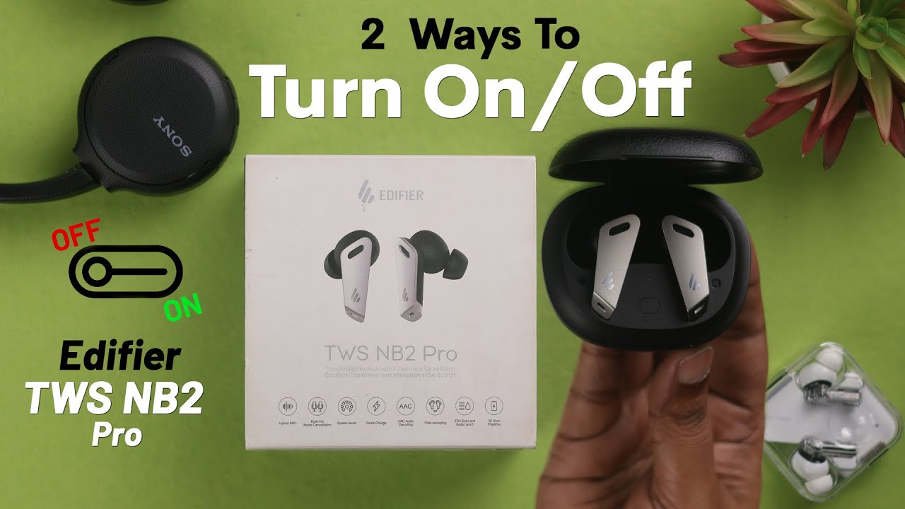 How to Turn Off & On Edifier TWS NB2 Pro! [Power Off Completely] - YouTube