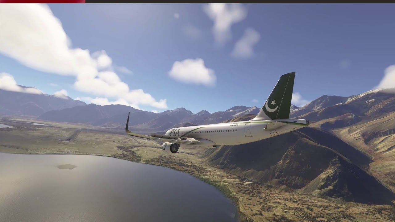 PIA A320 - Emergency Belly Crash Landing - at Skardu Airport - YouTube