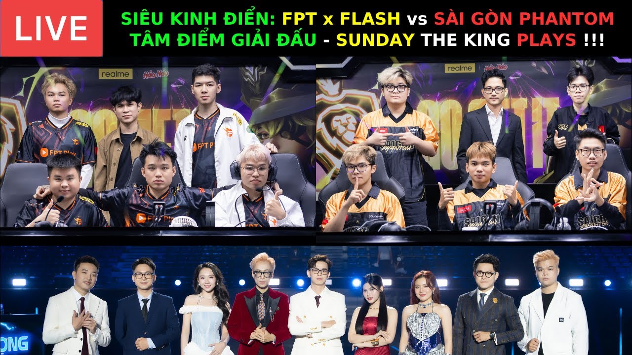 SIÊU KINH ĐIỂN: FPT x FLASH vs SÀI GÒN PHANTOM - TÂM ĐIỂM GIẢI ĐẤU ...