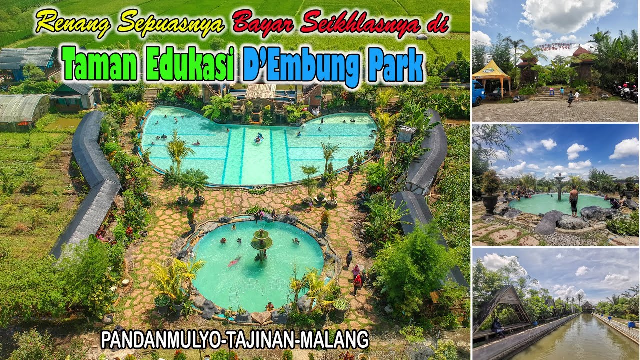Renang Sepuasnya Bayar Seikhlasnya I Taman Edukasi D'Embung Park I ...