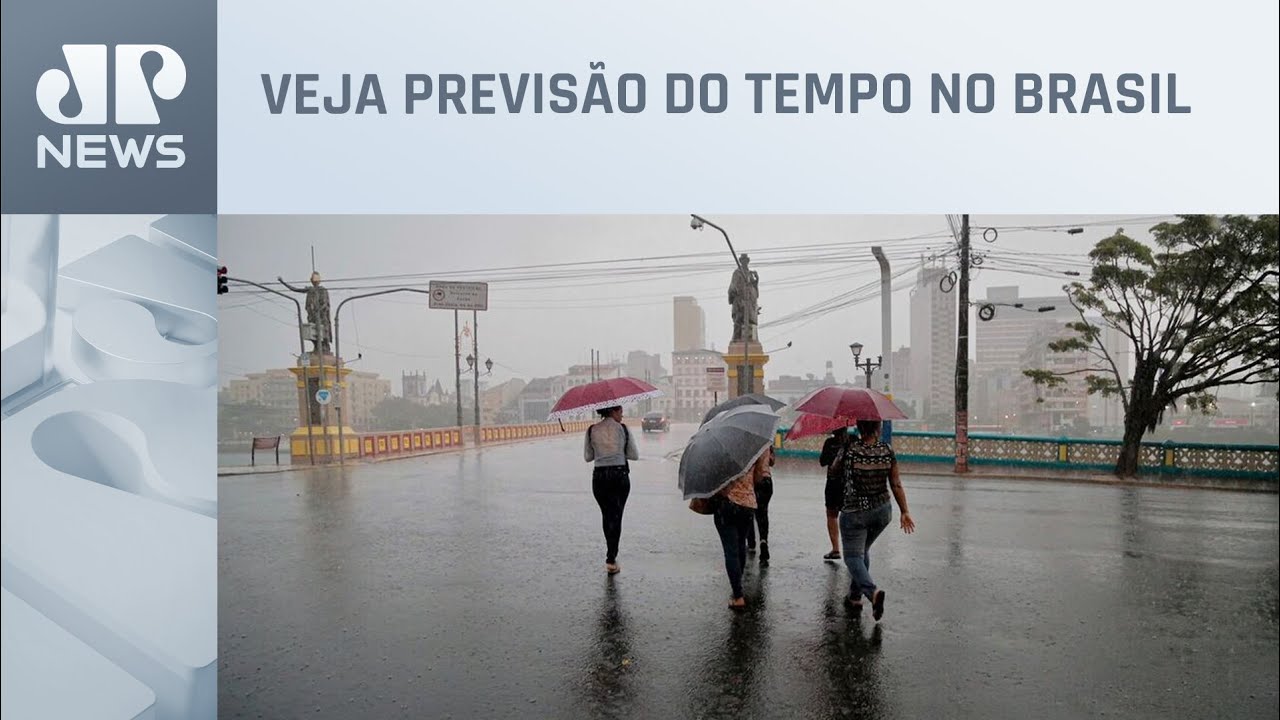 Atenção: Brasil em alerta para chuva intensa nesta semana - YouTube
