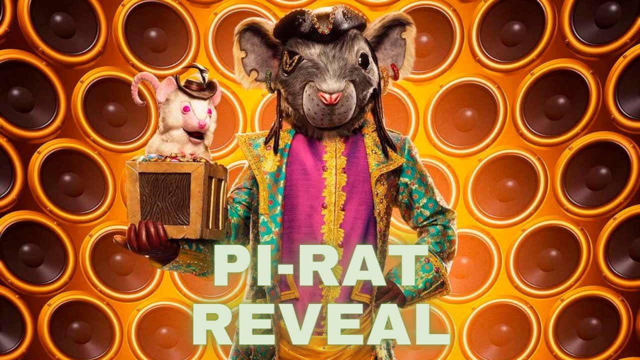 Pi-Rat Revealed | The Masked Singer Season 8 - YouTube