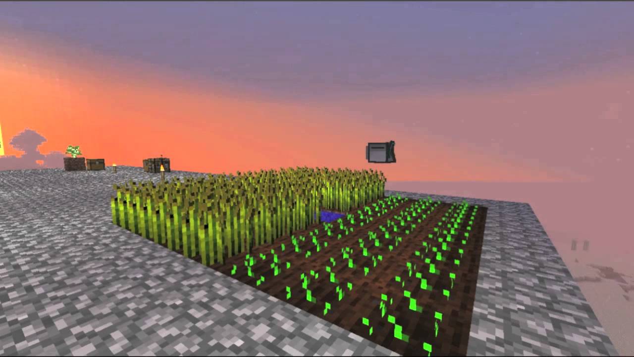 Computer Craft-Wheat farm | Noob at work - YouTube