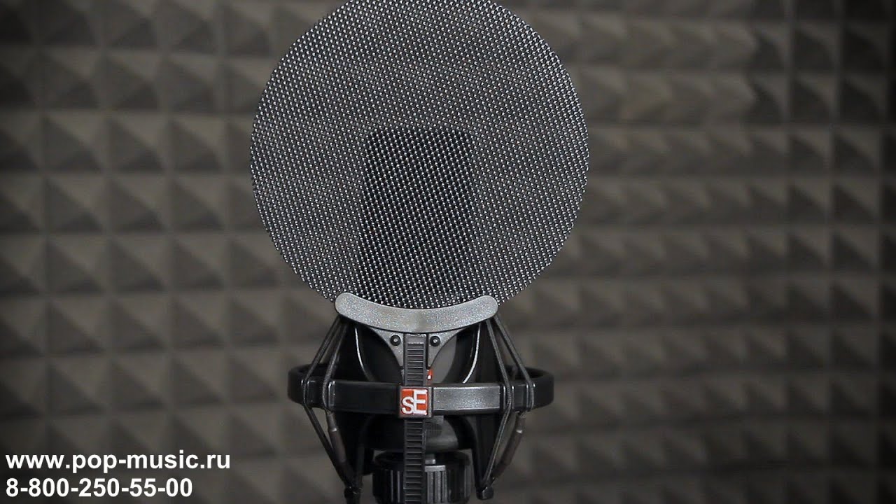 SE ELECTRONICS ISOLATION PACK - держатель паук + поп-фильтр - YouTube