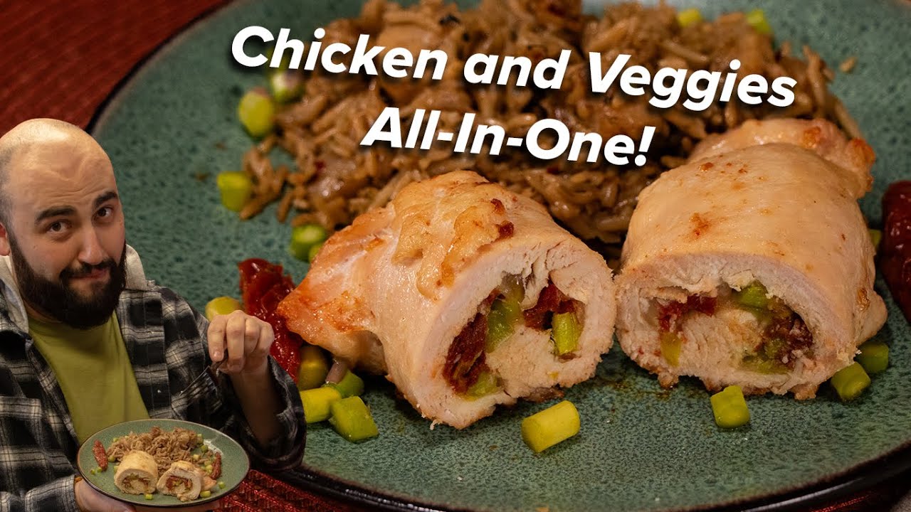 These Stuffed Chicken Pinwheels are a New Dinner Favorite! - YouTube
