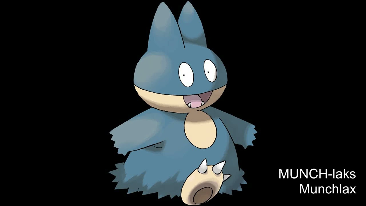 How to Pronounce Munchlax (American English) - YouTube