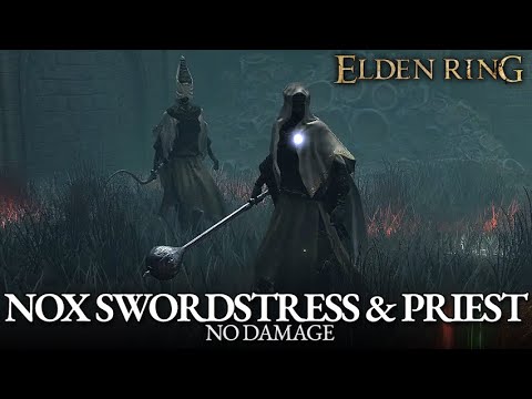 Nox Swordstress & Nox Priest Boss Fight (No Damage) [Elden Ring] - YouTube
