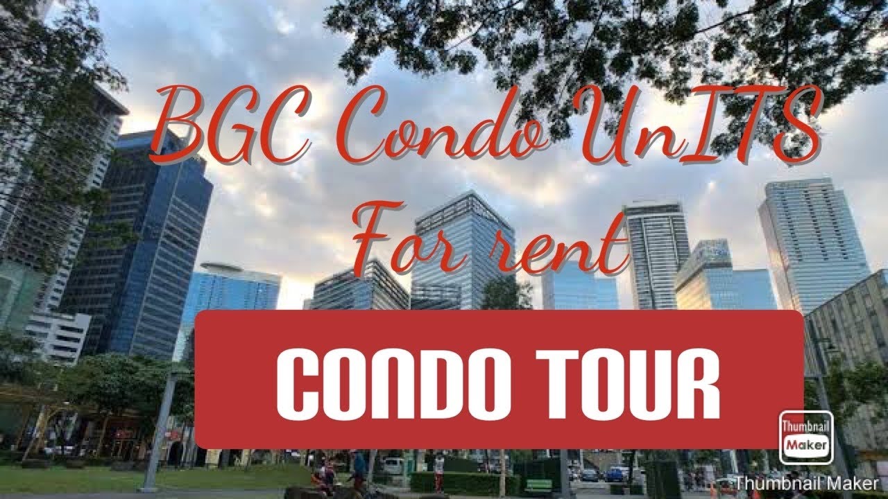 CONDOMINIUM UNITS FOR RENT | CONDO TOUR | BGC CONDO - YouTube