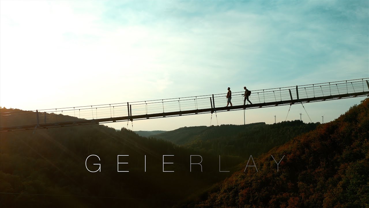 I visited one of the LONGEST suspension bridges in Europe, the GEIERLAY ...