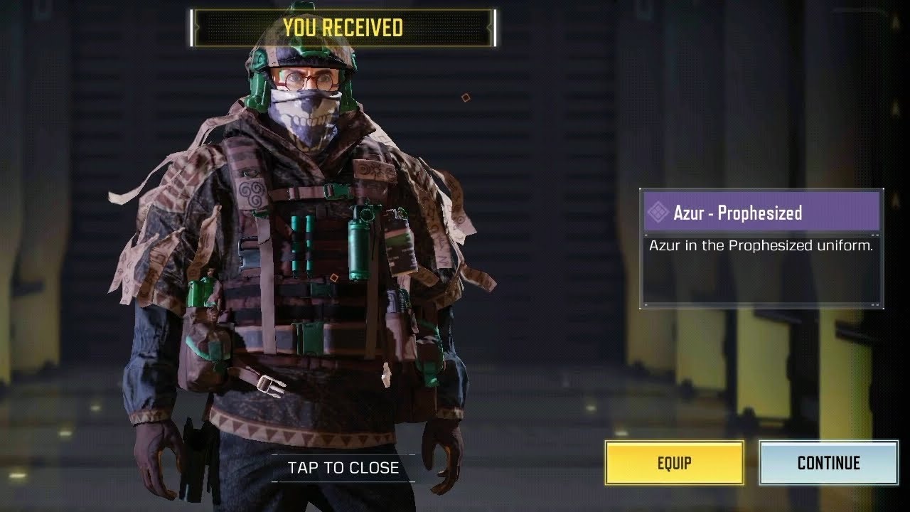 Free AZUR-Prophesized in Lost Treasure Event CODMobile #codm #season4 ...