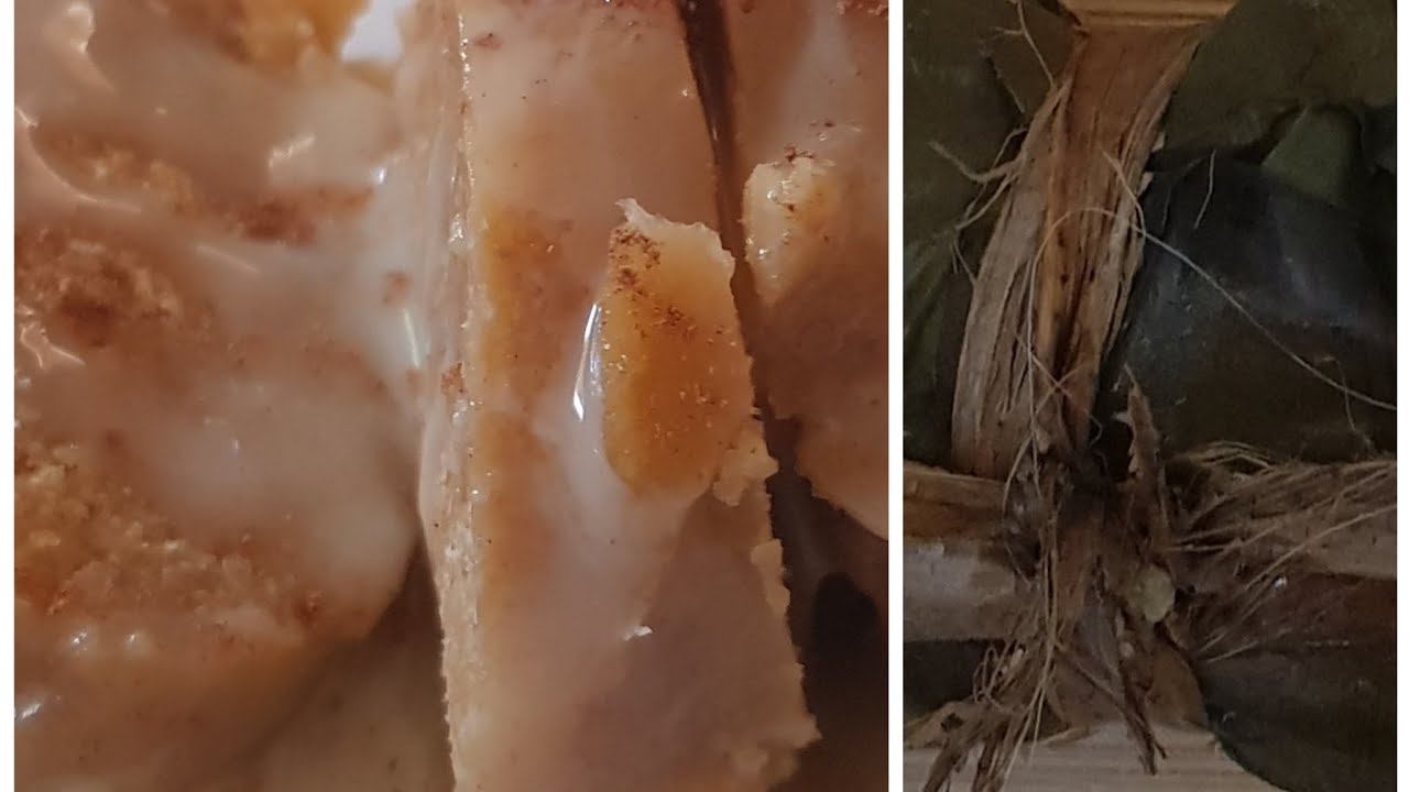 Delicious! How to eat Jamaican Dukunno (Blue drawz) - YouTube