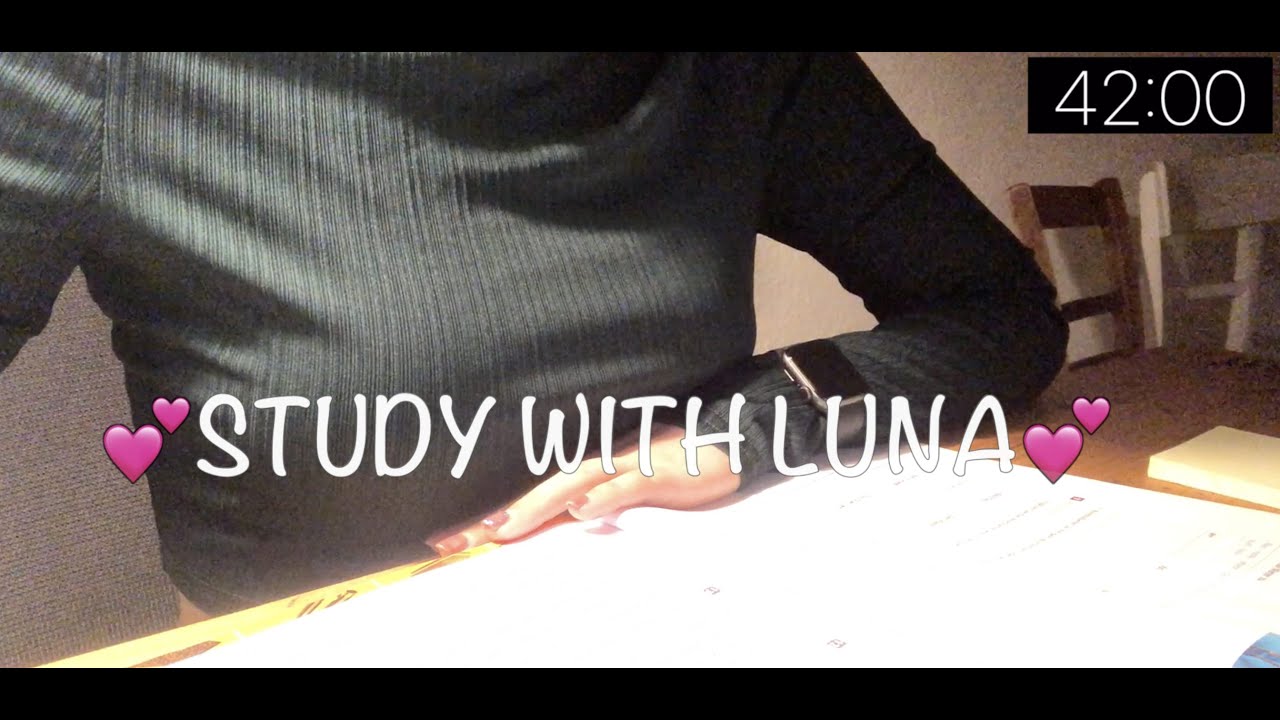 Let Study WITH LUNA 💕 ASMR for Studying 📚😴 help you relax and focus - YouTube