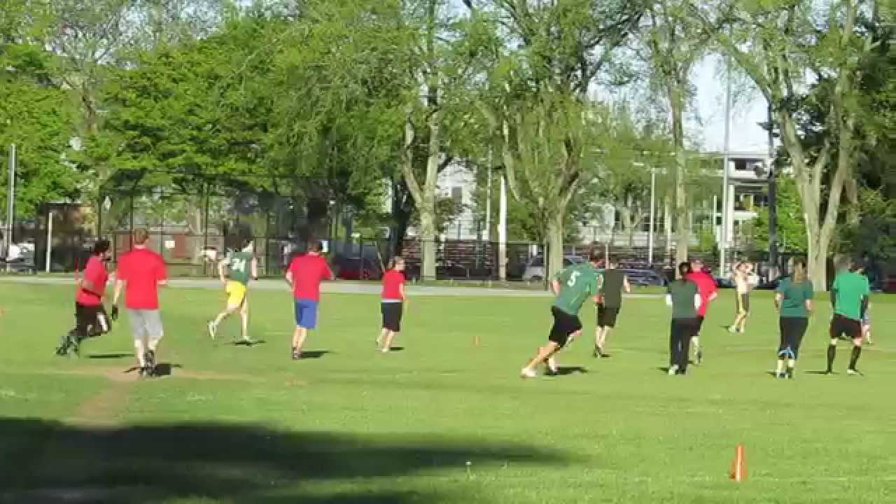 Frisbee Soccer at the Halifax Commons - YouTube