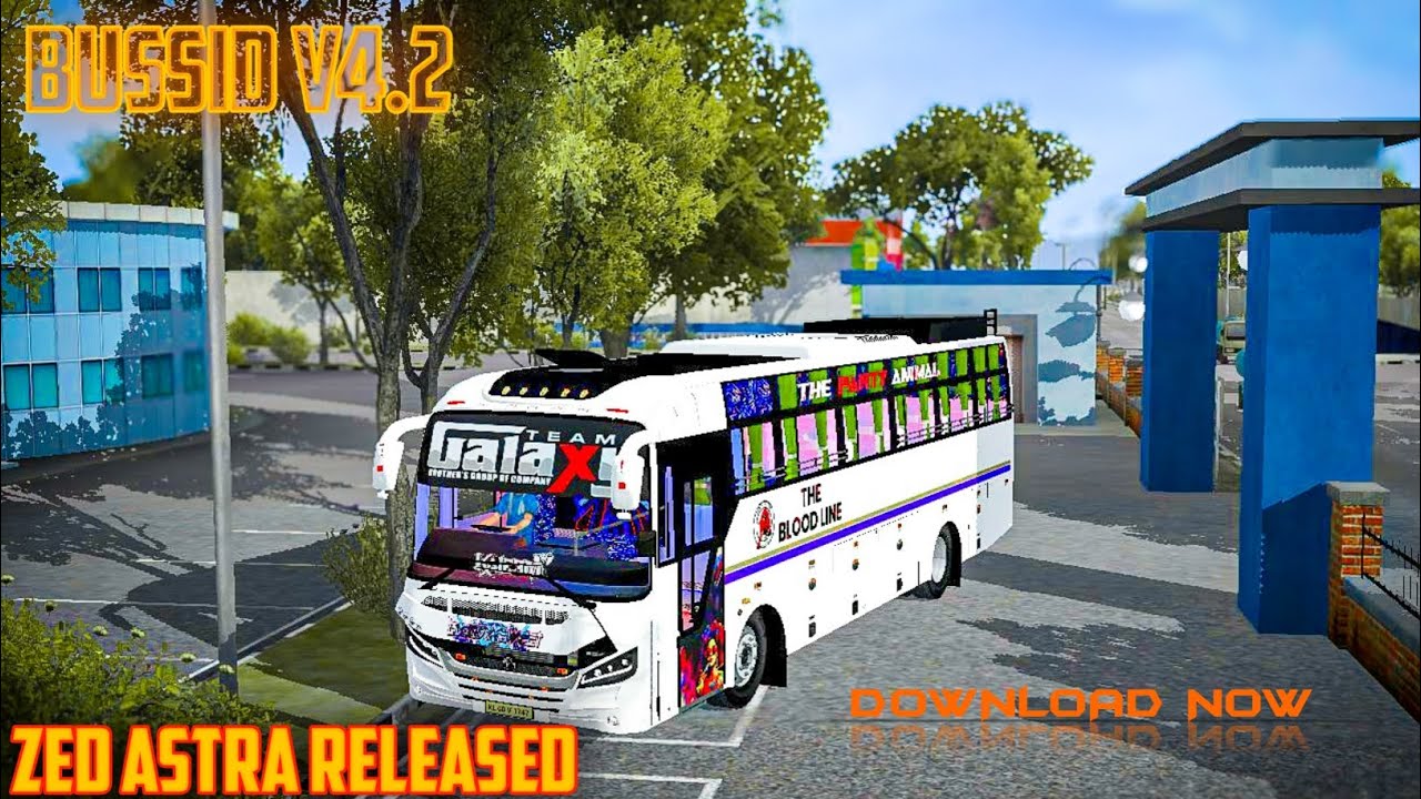 💥NEW ZED ASTRA BS6 MOD RELEASED FOR BUSSIDv4.2🌴#bussimulatorindonesia # ...