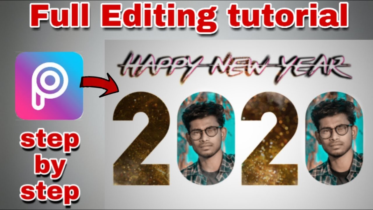 Happy new year 2020 photo edit |Happy New Year 2020| Interesting Tips ...