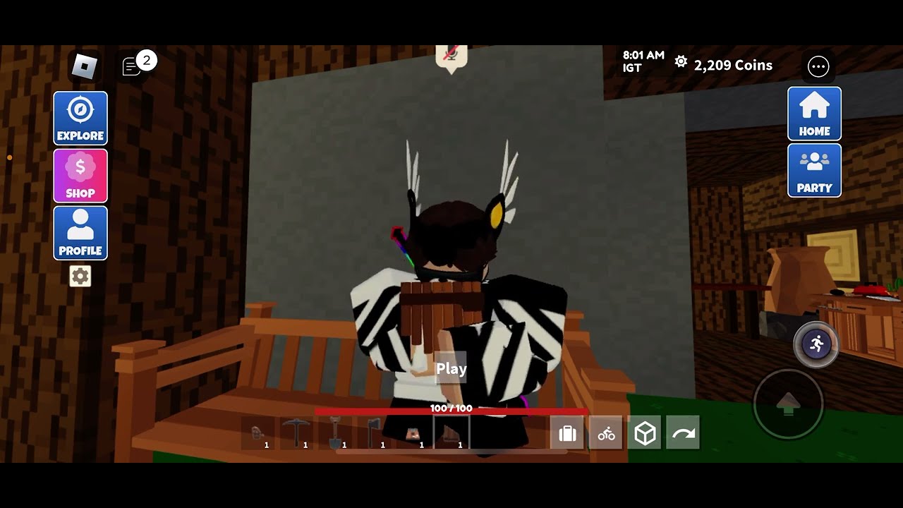 Roblox islands pan flute song for 3 minutes - YouTube