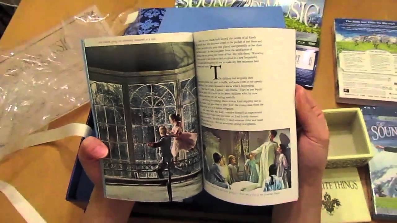 Sound of Music Blu Ray Collector's Edition Unboxing (2010) - YouTube