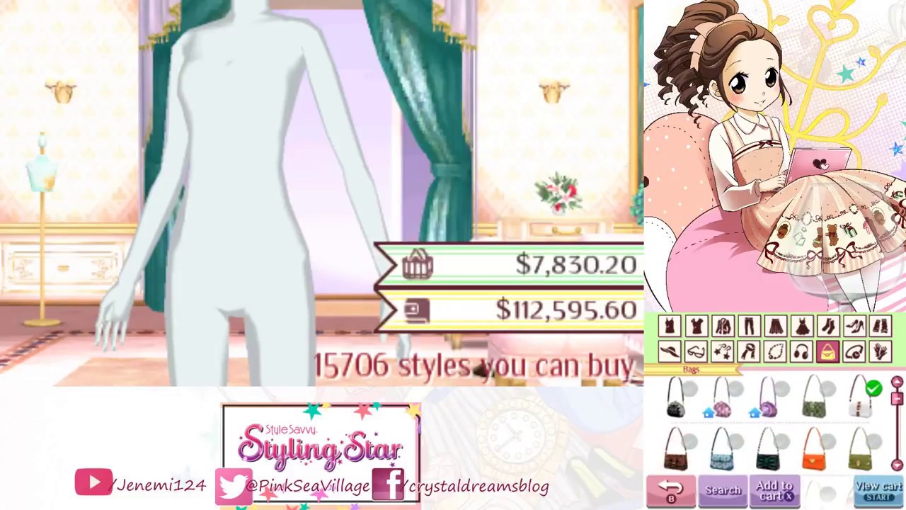 Style Savvy: Styling Star - Playing more of April - YouTube