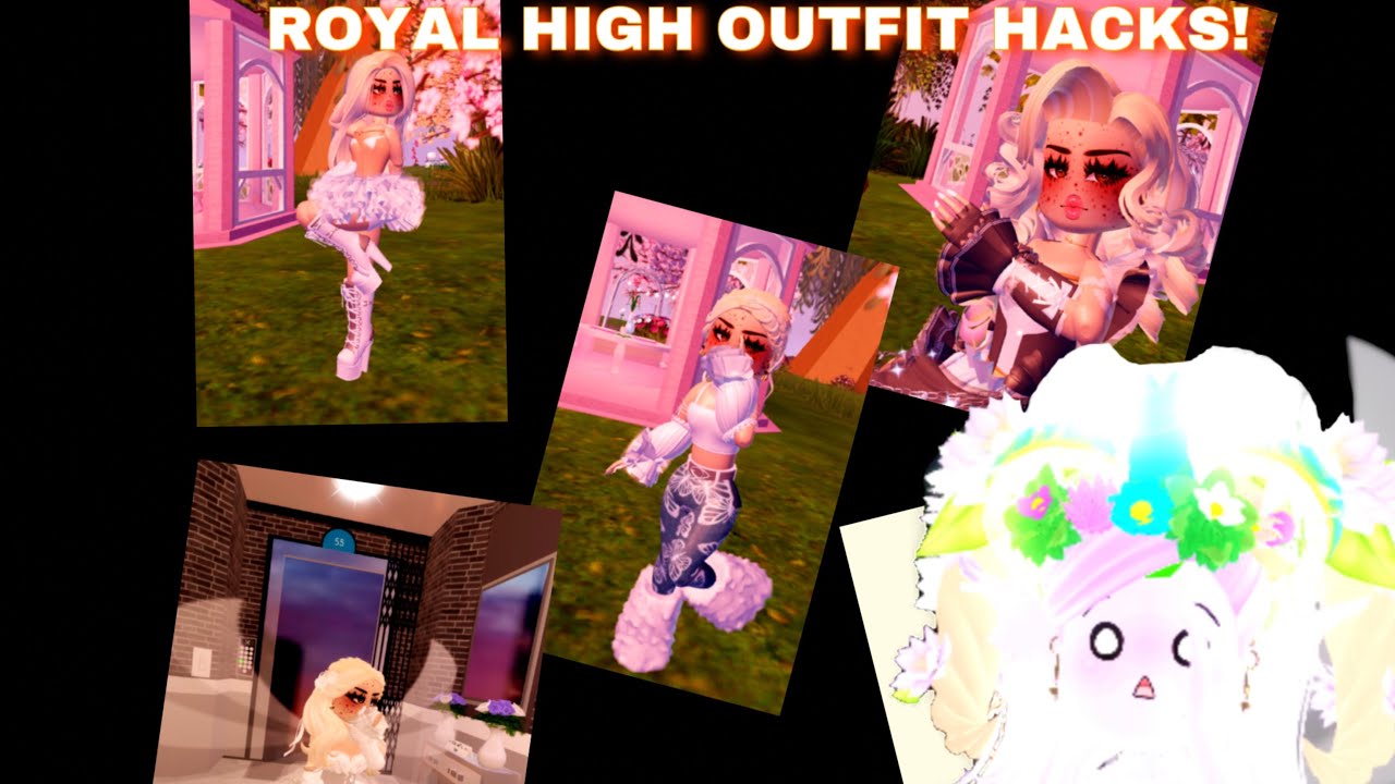 Royal high outfit hacks ! - YouTube