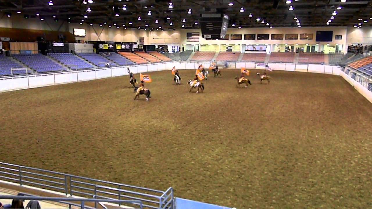 OSU Equestrian Drill Team Reno Rodeo 2012 Short Program - YouTube