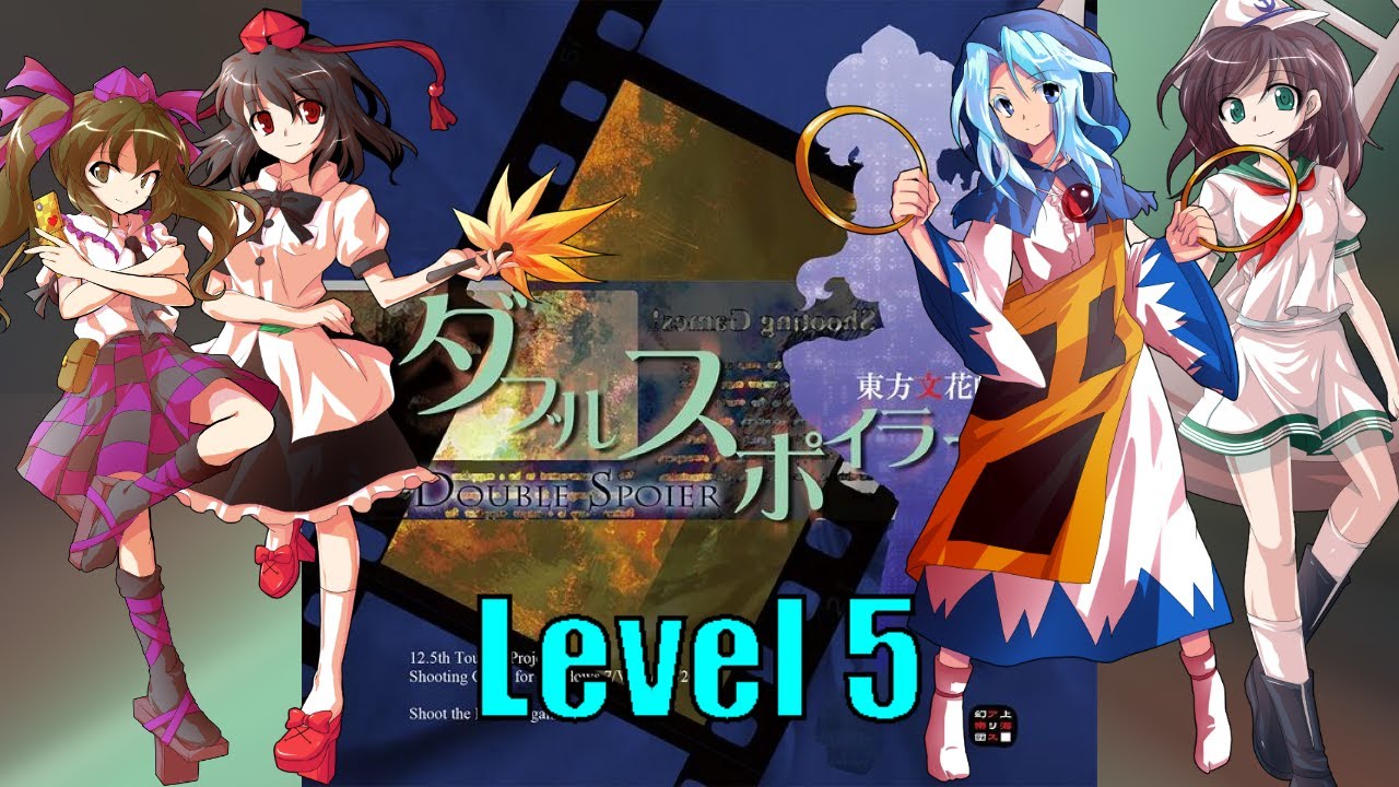 Touhou 12.5: Double Spoiler - Level 5 - YouTube