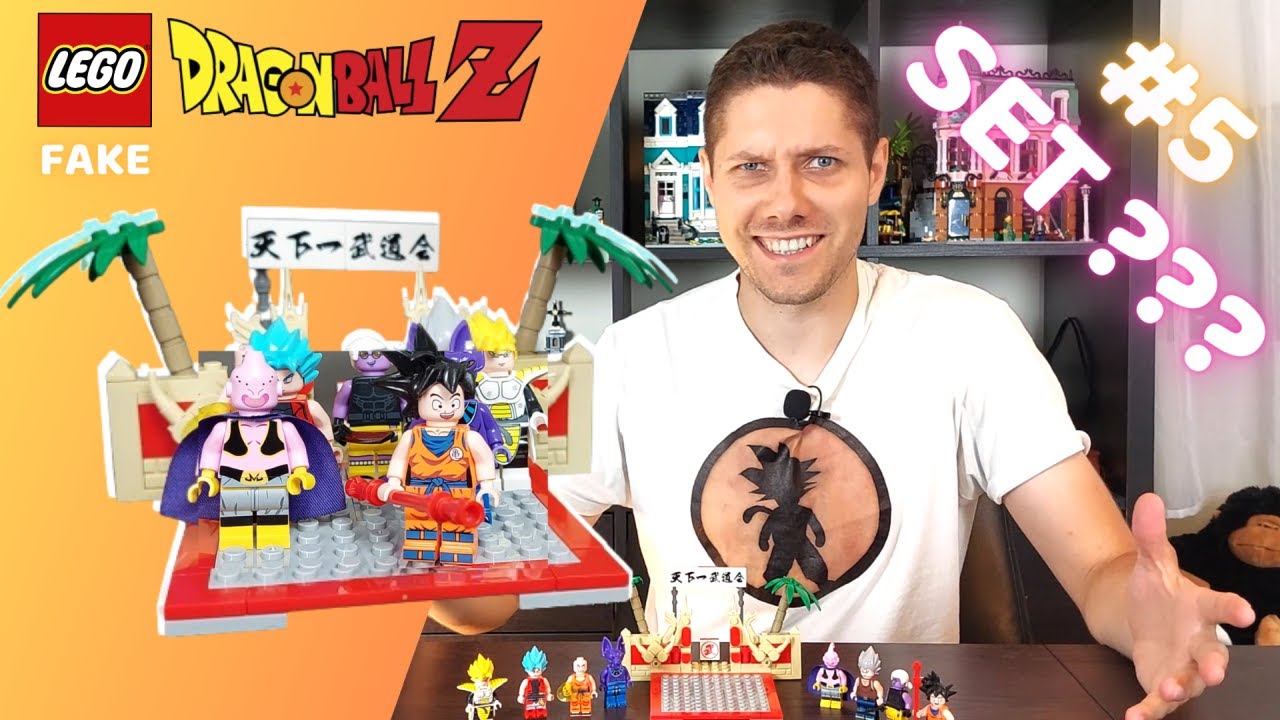 Lego DRAGON BALL ZESTAW Światowy Turniej Sztuk Walki 💥 | Figurki Dragon ...
