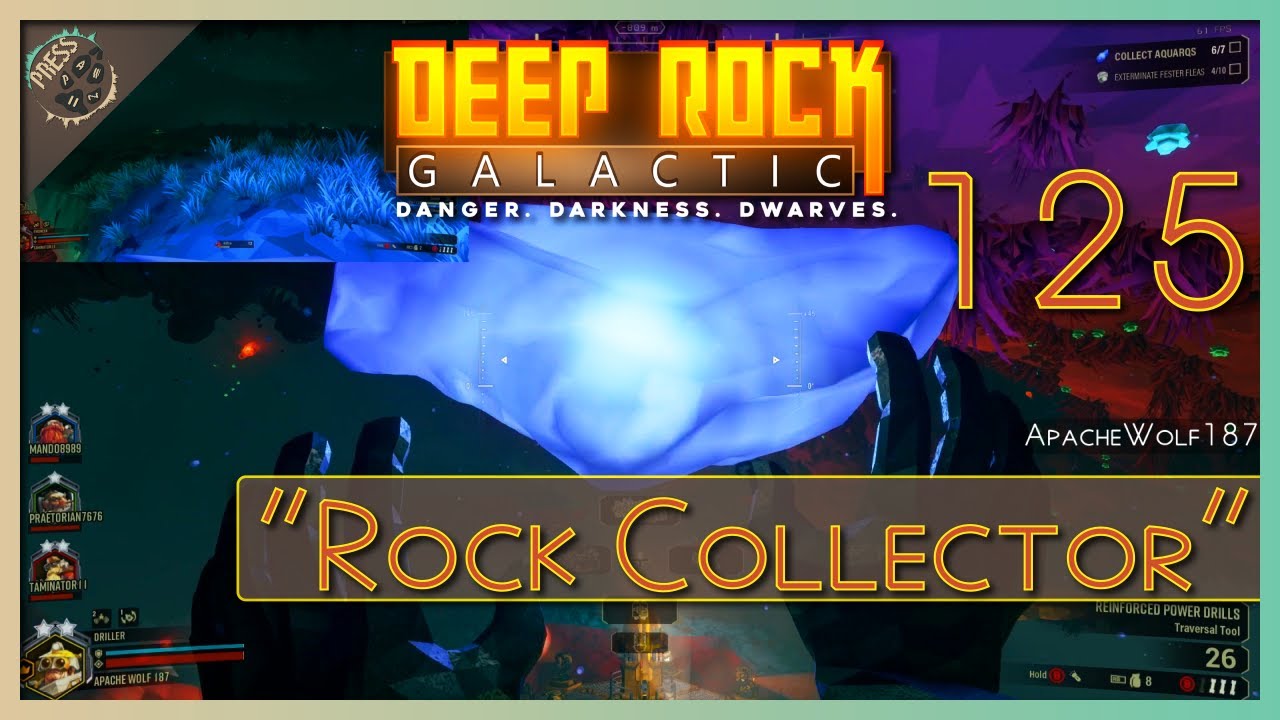 Deep Rock Galactic - E125 - Rock Collector | Splitscreen Driller and ...