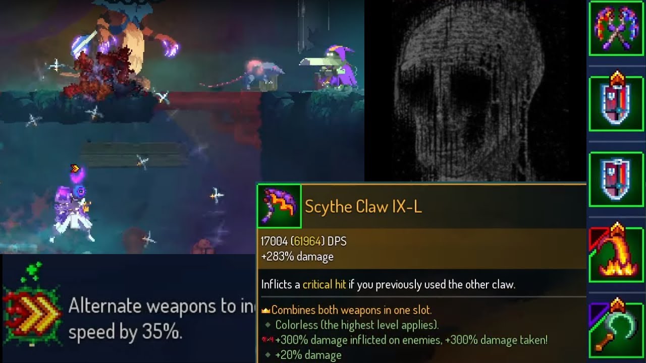 Dead Cells | Scythe Claws Showcase (Season 2) - YouTube
