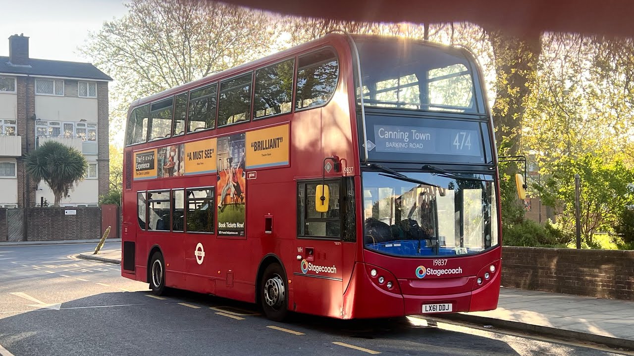Full Route Visual | Route 474 | Manor Park to Canning Town, Hermit Road ...