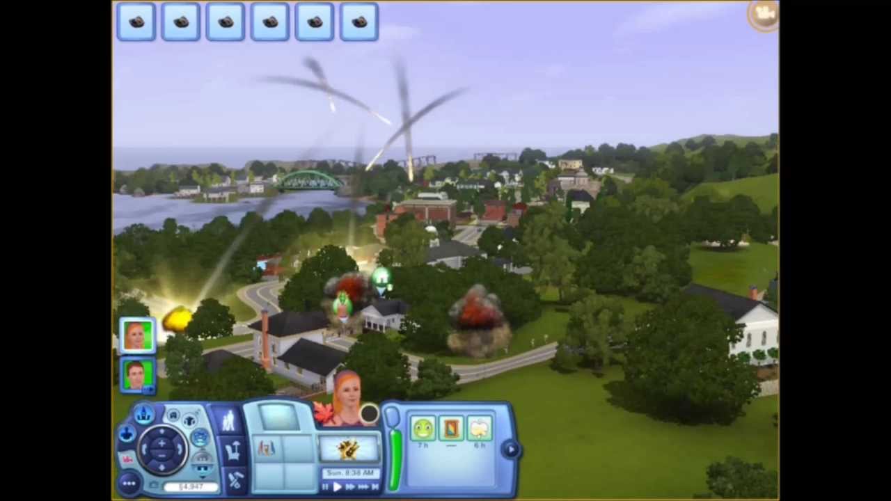 The Sims 3 - Fun with Mods - Meteors - YouTube