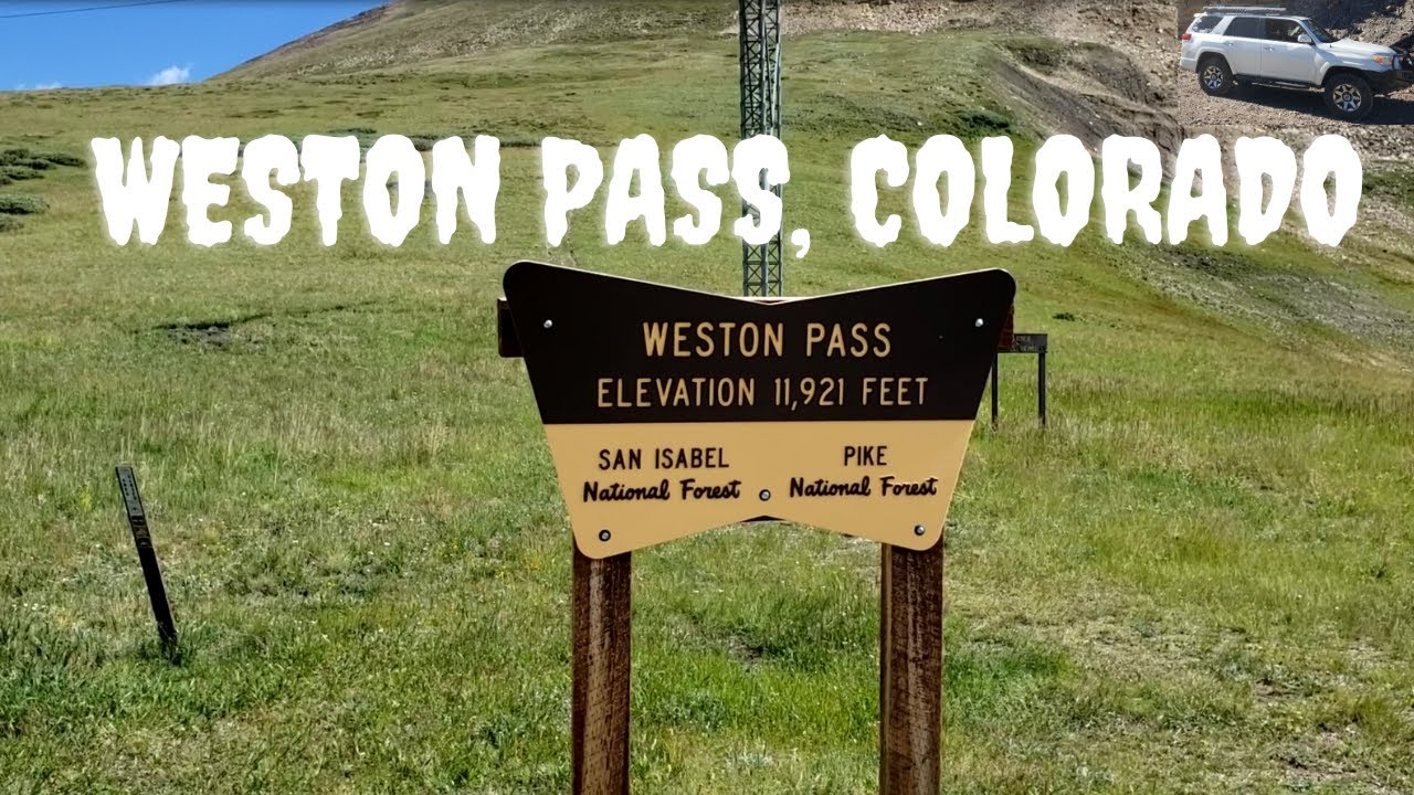 Weston Pass, Colorado (from West to East to the summit) - YouTube