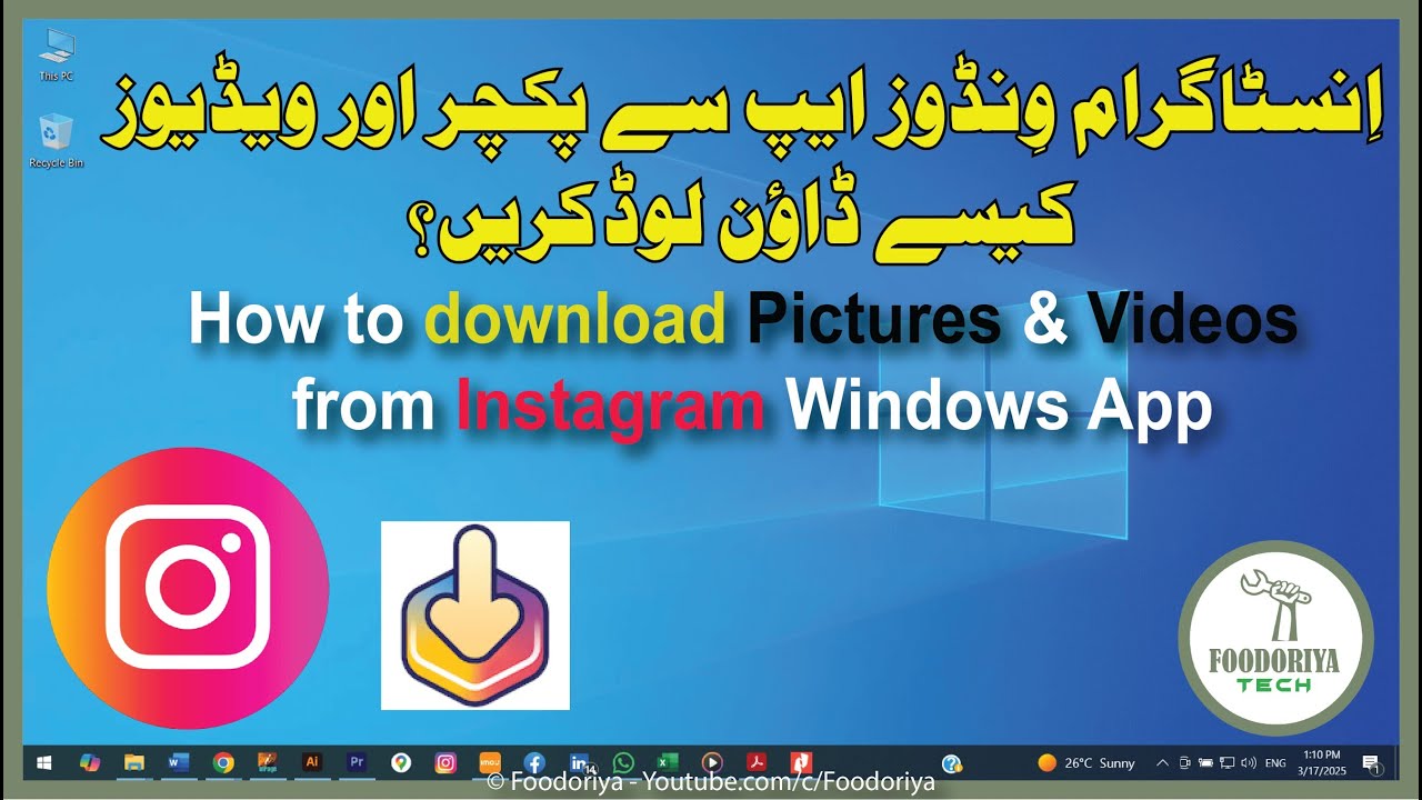 How to Download Pictures & Videos from Instagram Windows App – IG ...