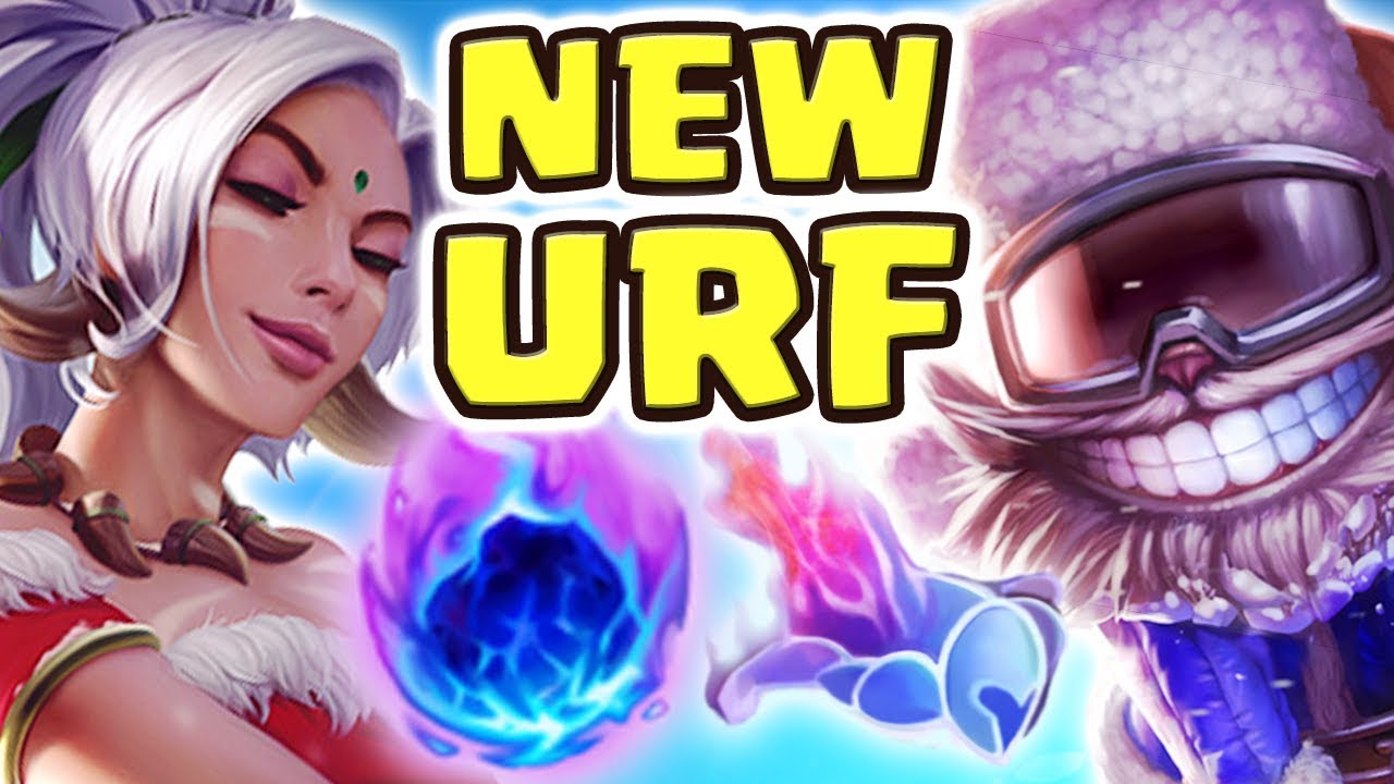NEW URF IS ACTUALLY FUN!! 80% CDR ON EVERYONE | THE BEST URF CHAMPION ...