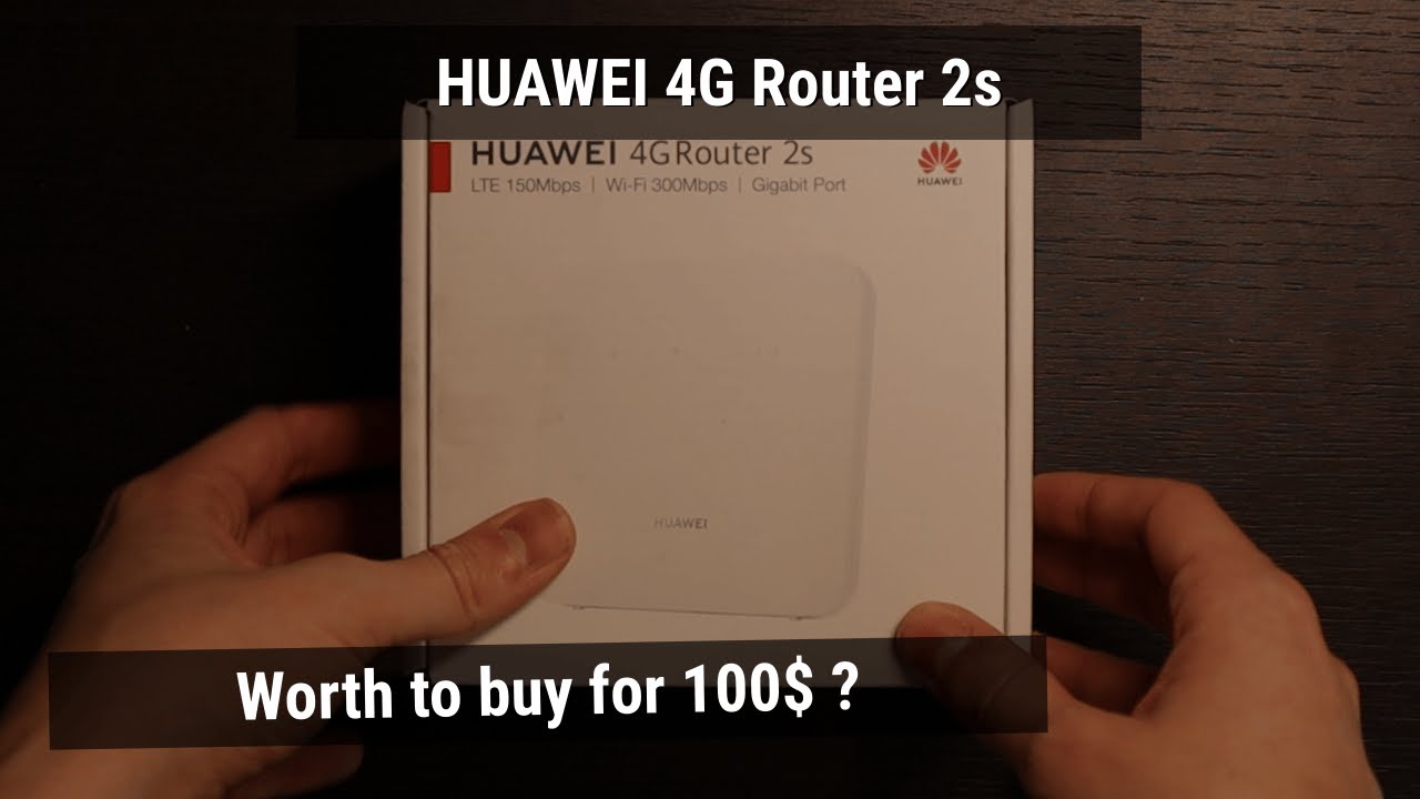 LTE/4G Wifi Router Huawei B312-926 - YouTube