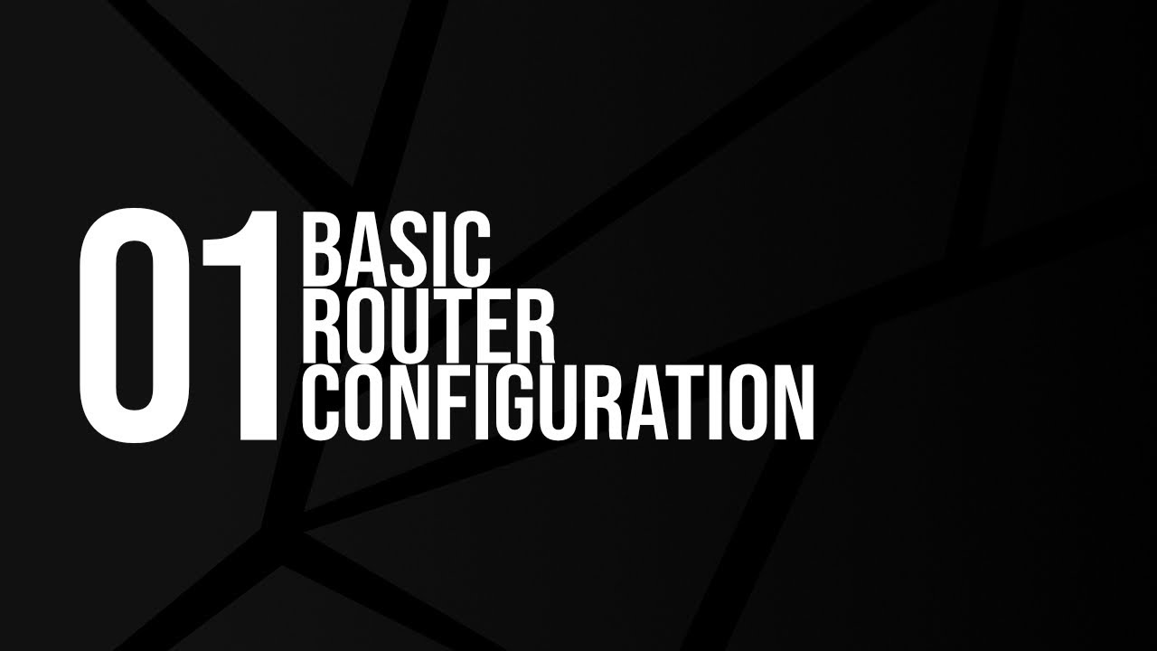 Jaringan Komputer Lab 1 - Basic Router Configuration - YouTube