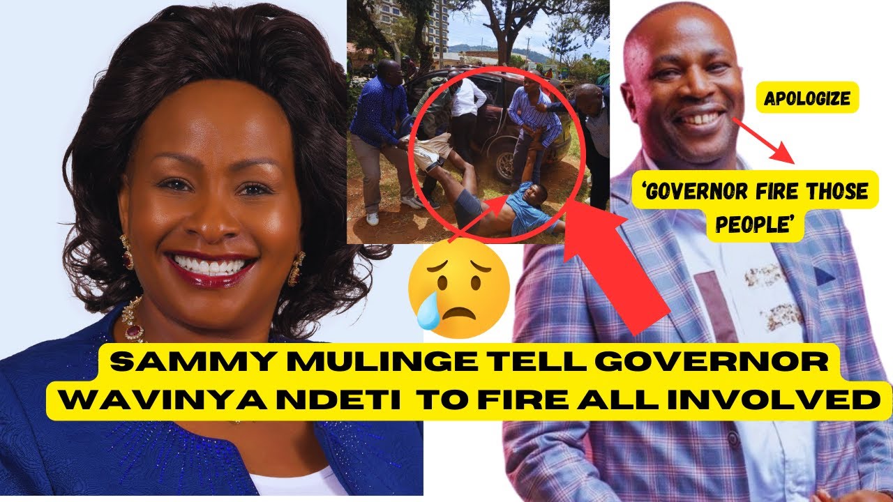 Angry! Sammy wa Mulinge Reacts to Harassment of Machakos MCA Hon Maeke ...