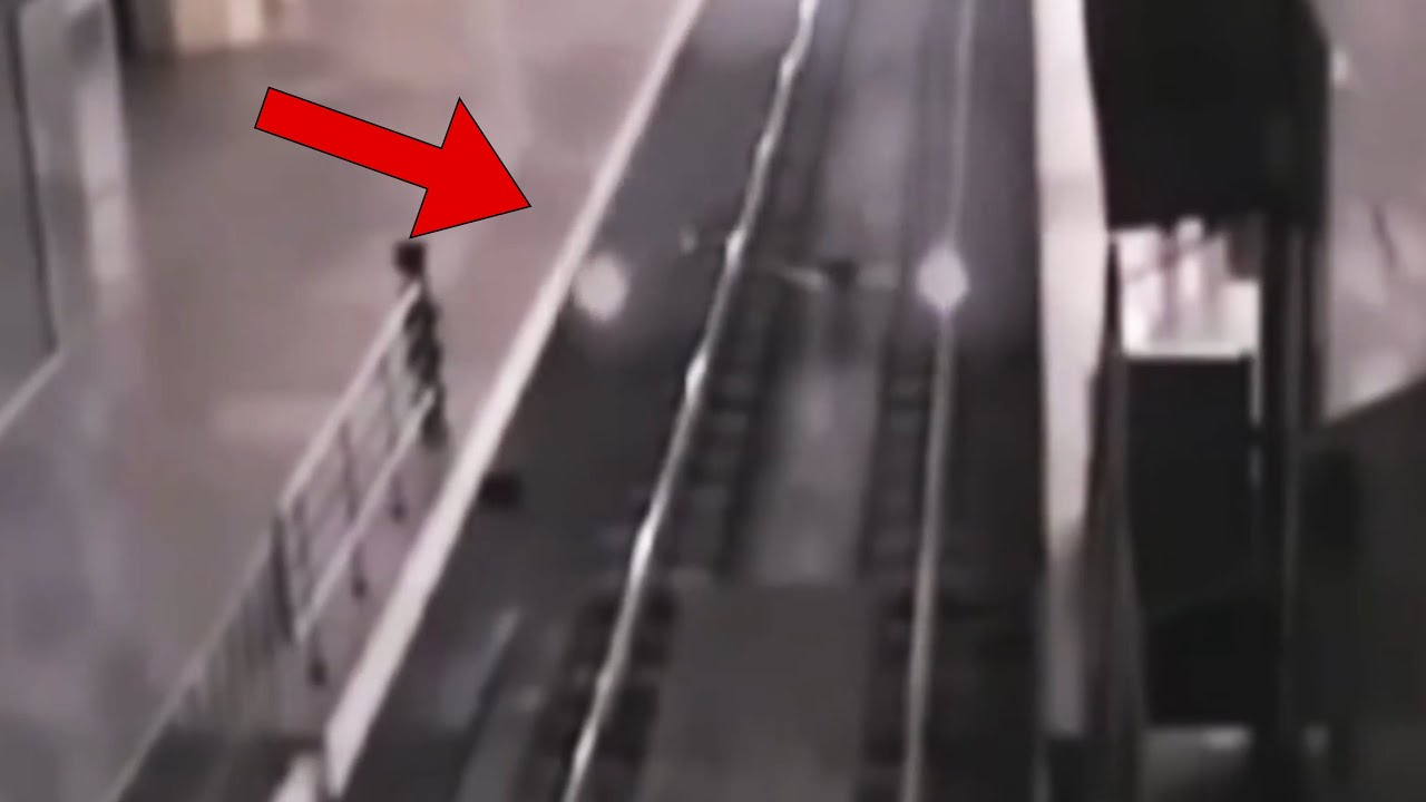 Chilling Surveillance Footage (scary videos) - YouTube