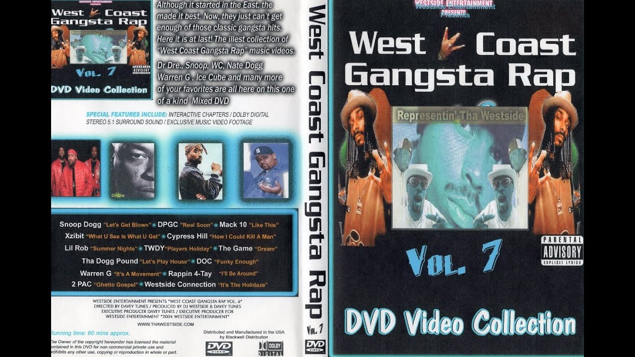 WEST COAST GANGSTA RAP VOL 7 - YouTube