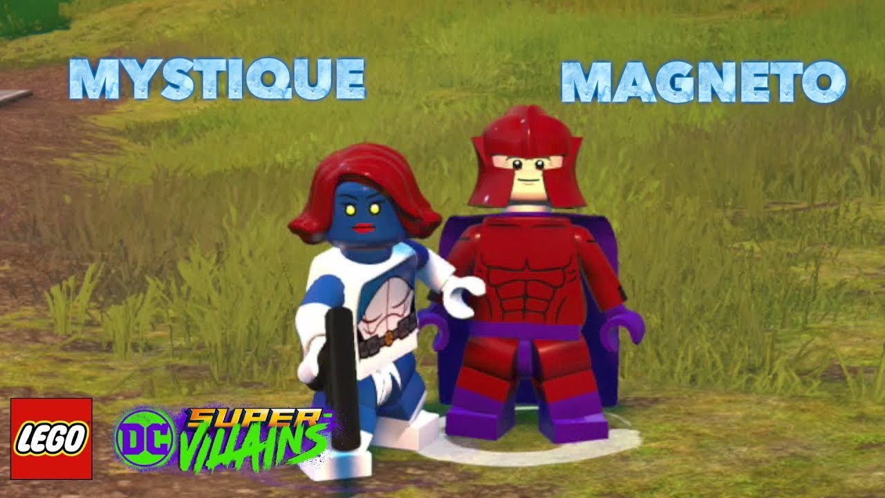 LEGO DC Villains: Magneto & Mystique Custom Character Showcase!! - YouTube