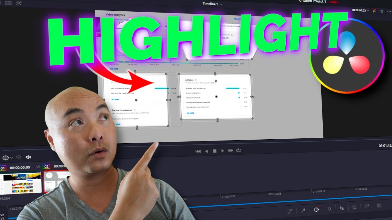Davinci Resolve How To Highlight Area In Videos Highlight Effects Davinci Resolve Tutorial Davinci Resolve How To Highlight Area In Videos Highlight Effects Davinci Resolve Tutorial
