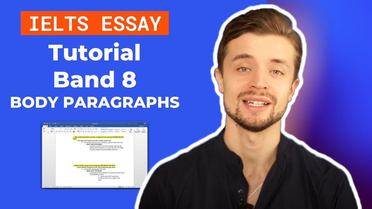 IELTS Essay Writing - Task 2 Tips for Body Paragraph Ideas (with ...
